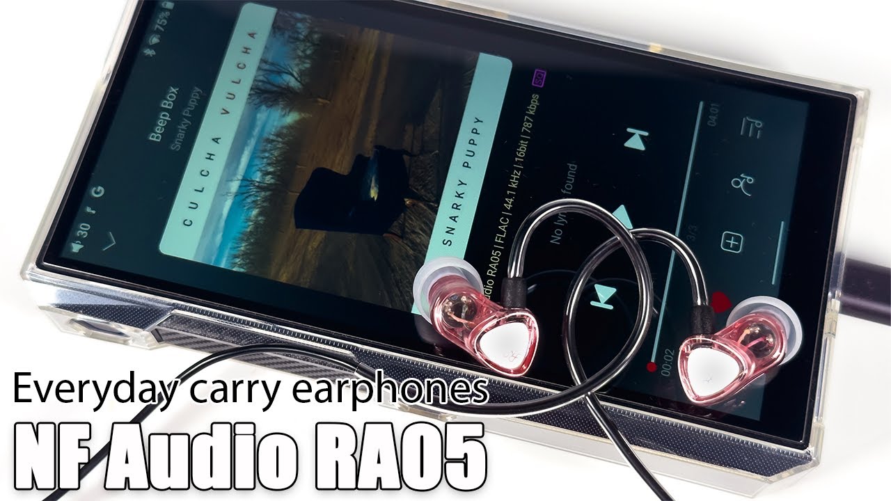 NF Audio RA05 earphones review — digital processing power - YouTube