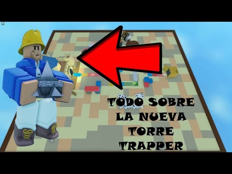 Nueva torre Trapper en TDS | Roblox Tower Defense Simulator - YouTube