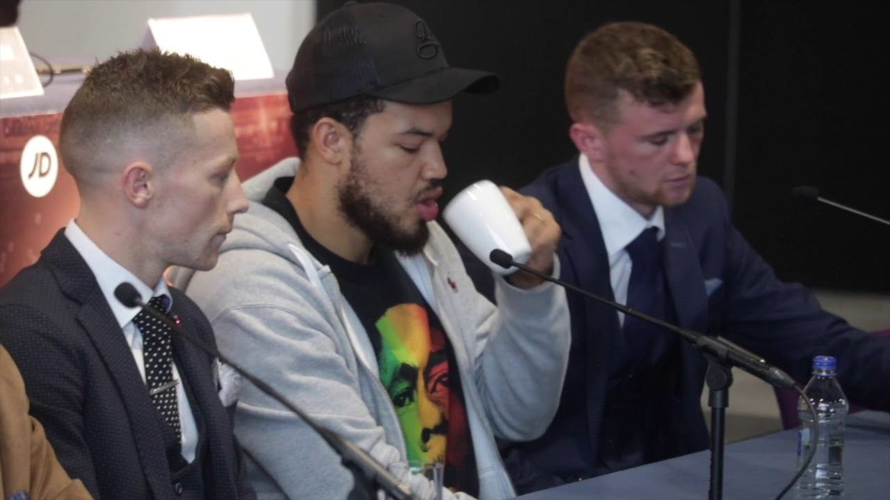 RYAN BURNETT v ZHANAT ZHAKIYANOV - PRESS CONFERENCE W/ EDDIE HEARN ...