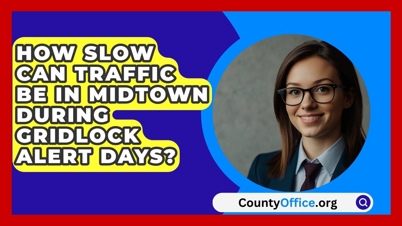 How Slow Can Traffic Be in Midtown During Gridlock Alert Days ...