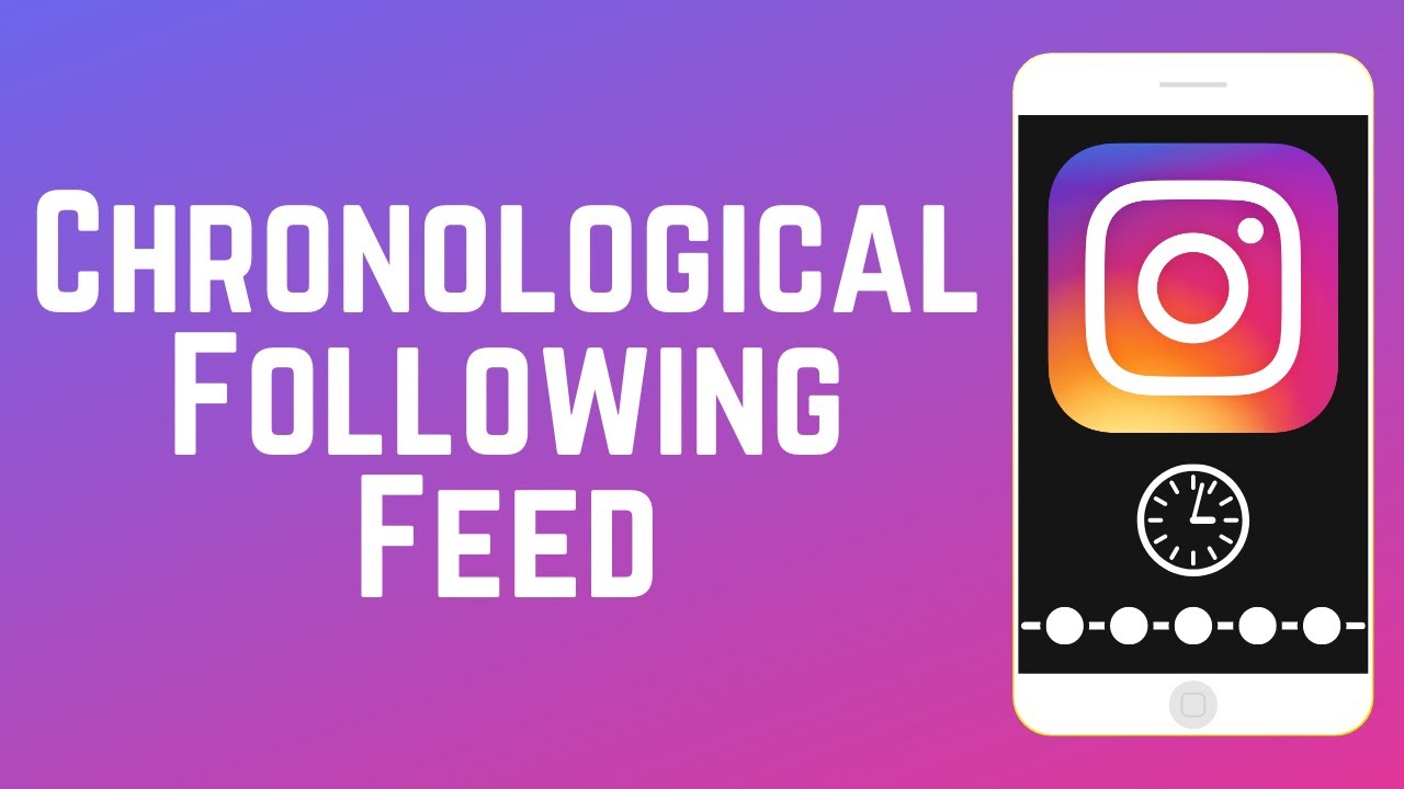 How to Get and Use Instagram Following Feed - Chronological IG Timeline ...