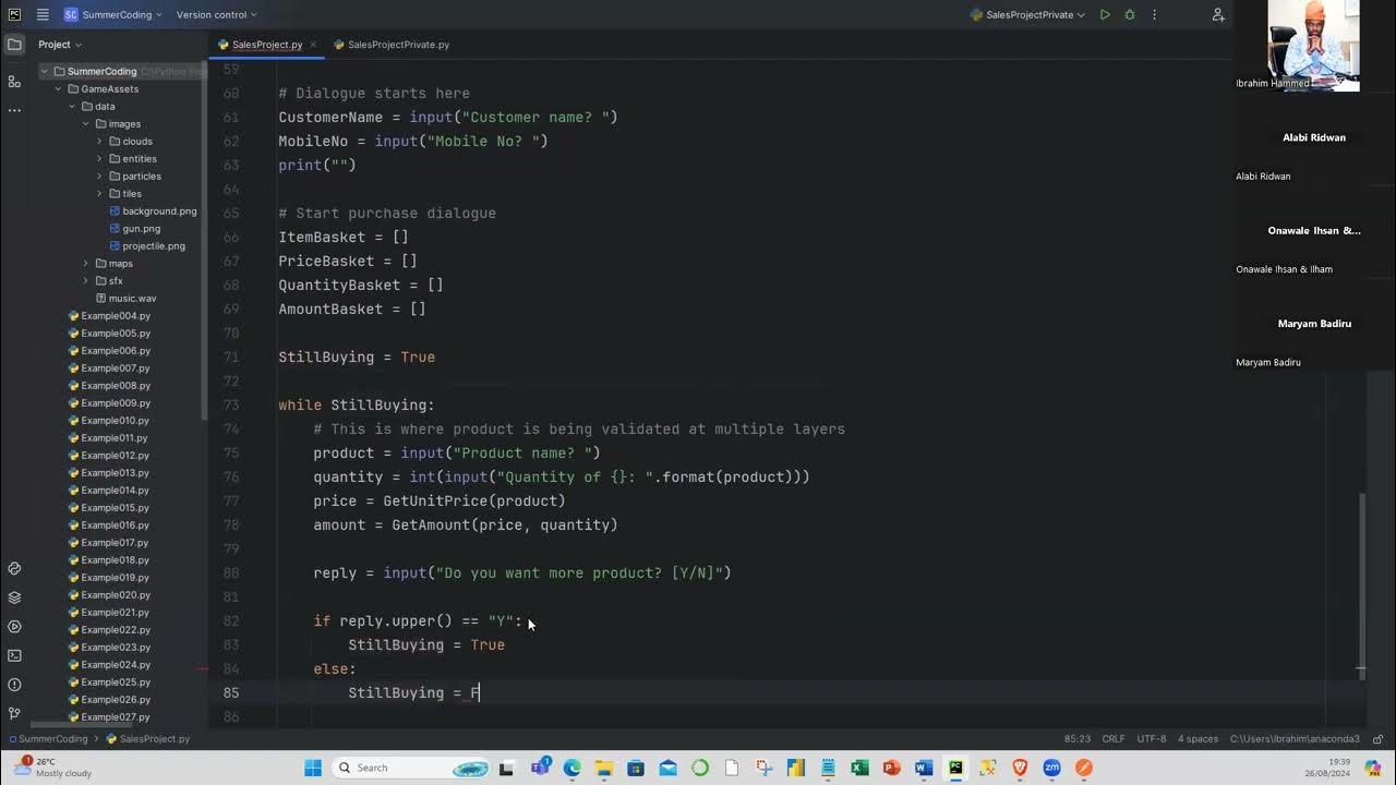 Coding Challenge-1: Store Retail Automation - Part-2 - YouTube