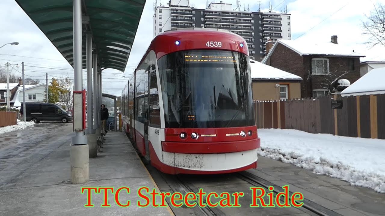 Toronto TTC 503 Kingston Road Streetcar Ride - Bingham Loop to King ...