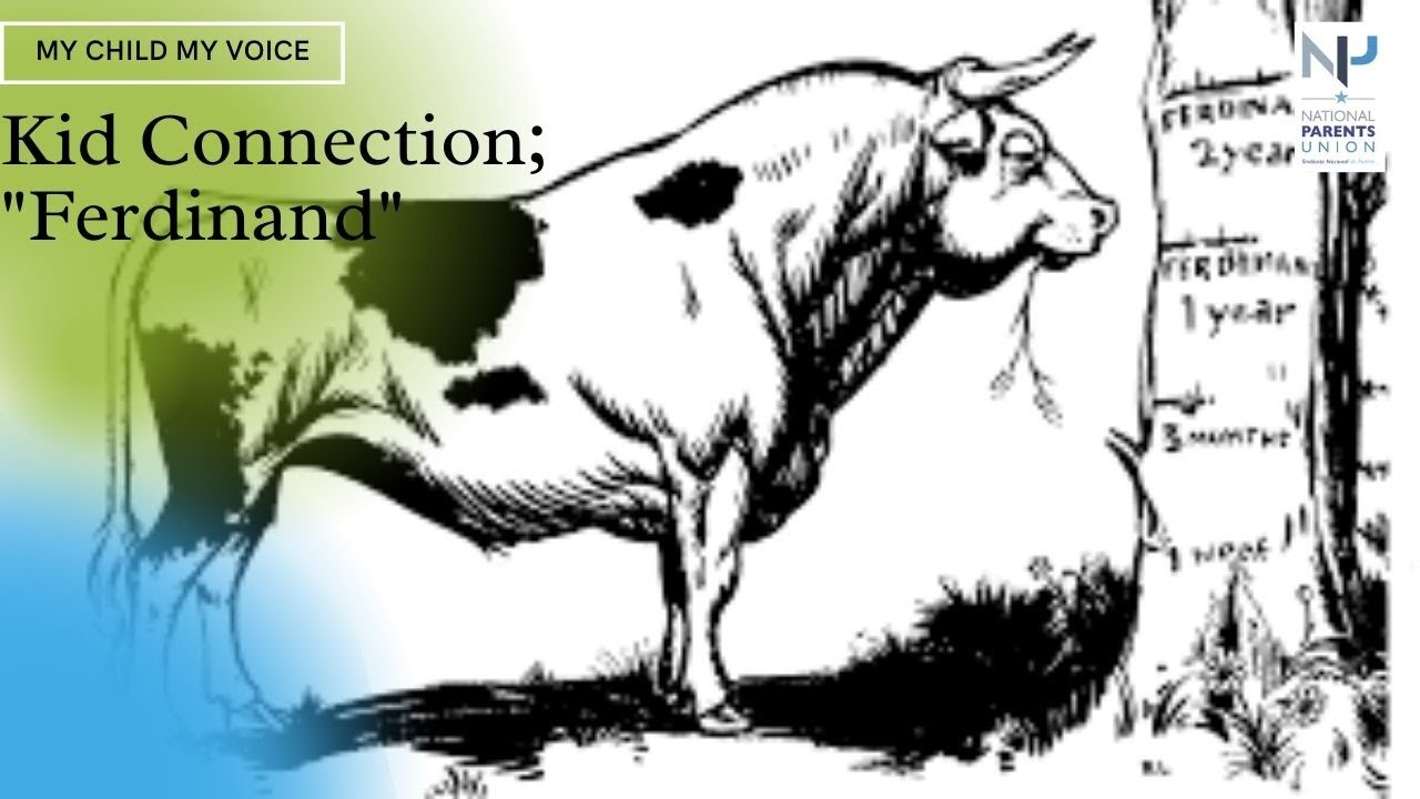 Kid Connection! Reading "Ferdinand" | My Child My Voice - YouTube