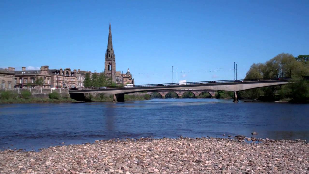 Pebble Beach Moncrieffe Island Perth Perthshire Scotland - YouTube
