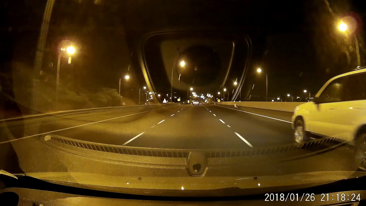 Night Driving on N1 Freeway | Cape Town | 2018/01/26 | 21:12:22 | 033A ...