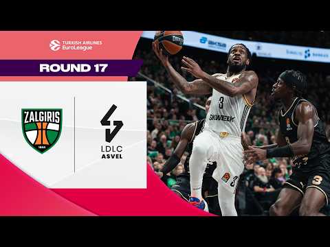 SO CLOSE, Yet SO Far | Zalgiris  - Asvel | BASKETBALL HIGHLIGHTS R17 2024-25