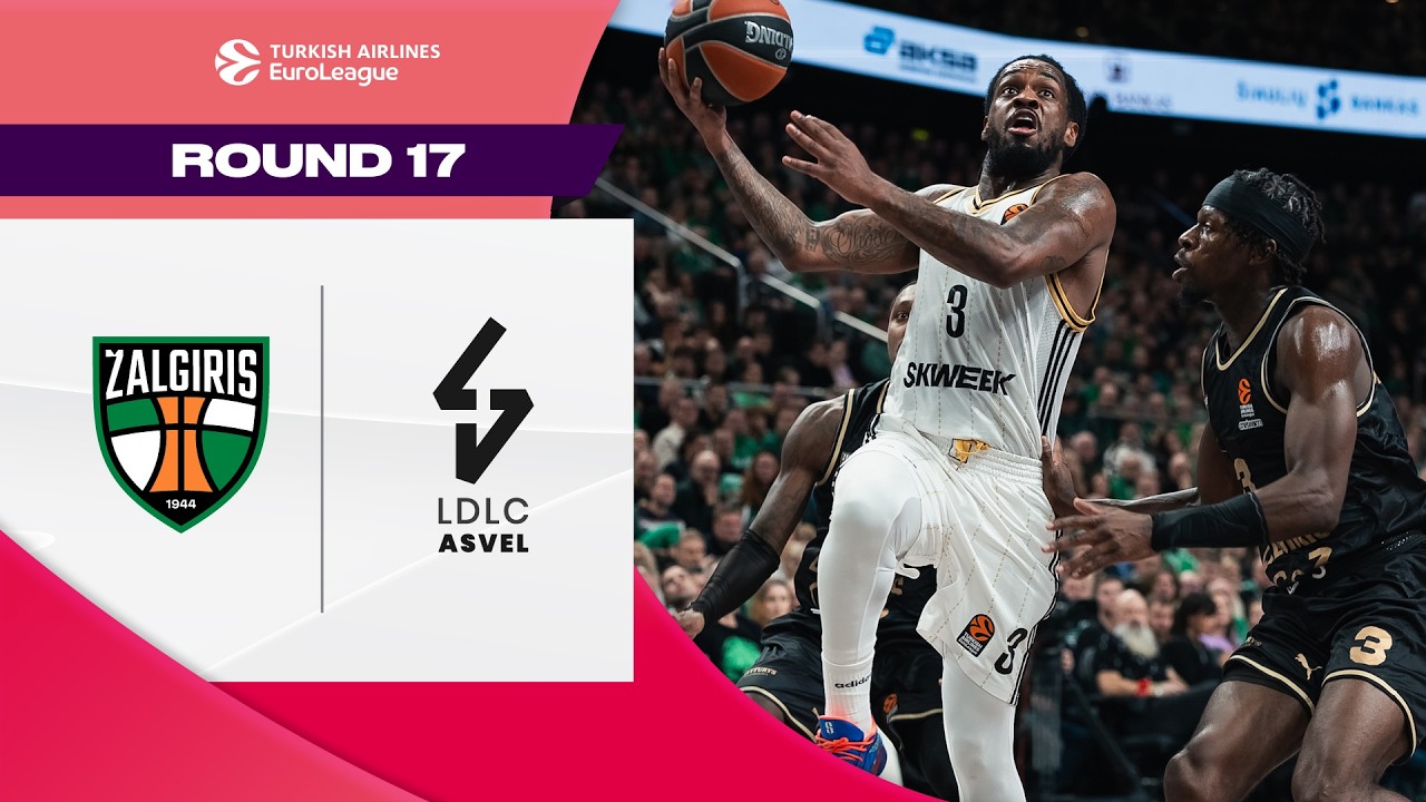 SO CLOSE, Yet SO Far | Zalgiris - Asvel | BASKETBALL HIGHLIGHTS R17 ...