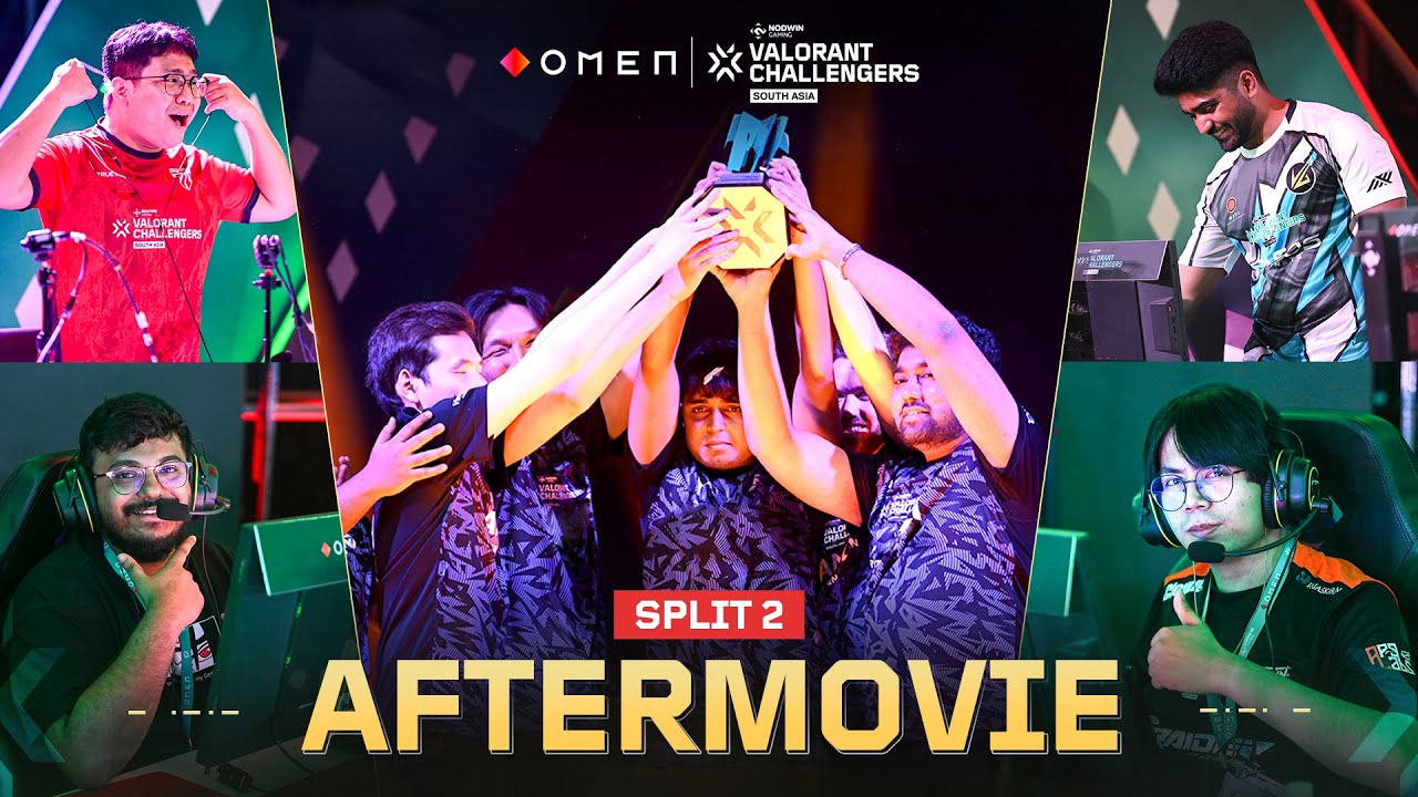 Aftermovie - Split 2 LAN | OMEN VALORANT Challengers South Asia - YouTube