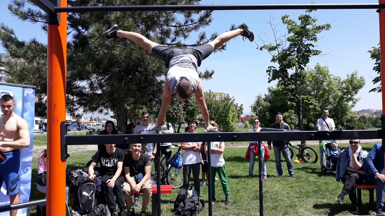 Daniel Hristov-1 Set[ Street Workout Competition][Lyulin,Sofia][2019 ...