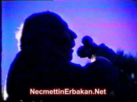 NO:101 Prof. Dr. NECMETTİN ERBAKAN, İstanbul Mitingi, RP Dönemi, 1991