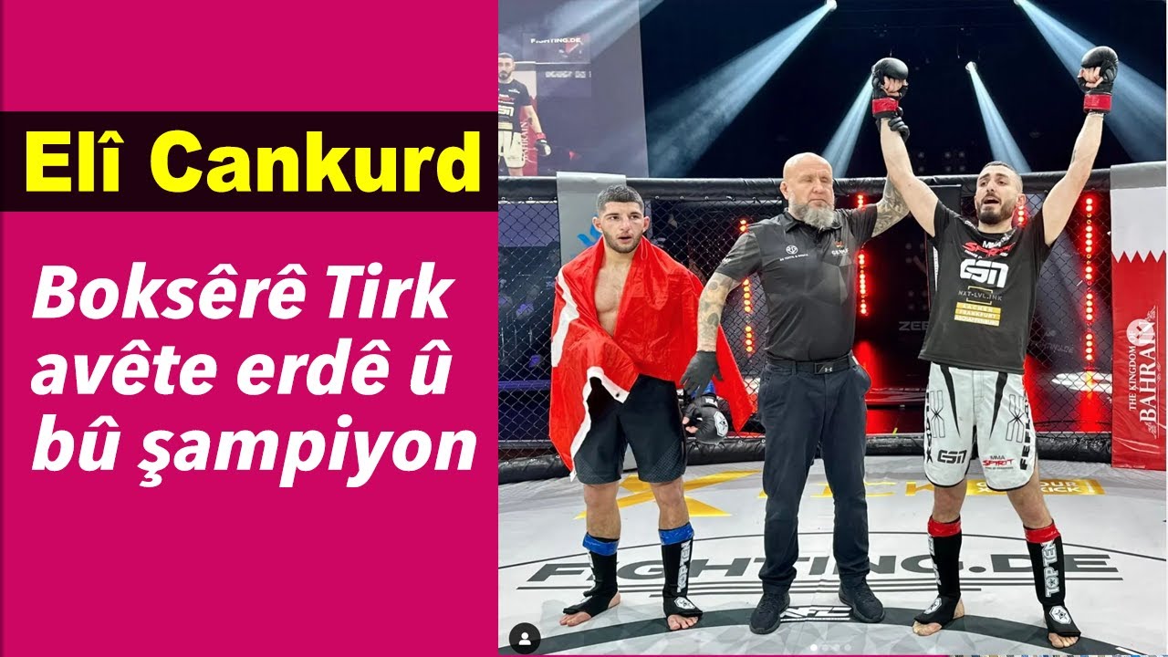 Ciwnê ji Dêrika Hemko Elî Cankurd boksêrê Tirk avête erdê û li Almanya bû şampiyon - YouTube
