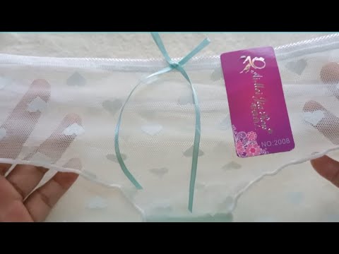 Sexy See Through Fishnet Lingeri Bikini Panty Haul/Review from Lazada #48