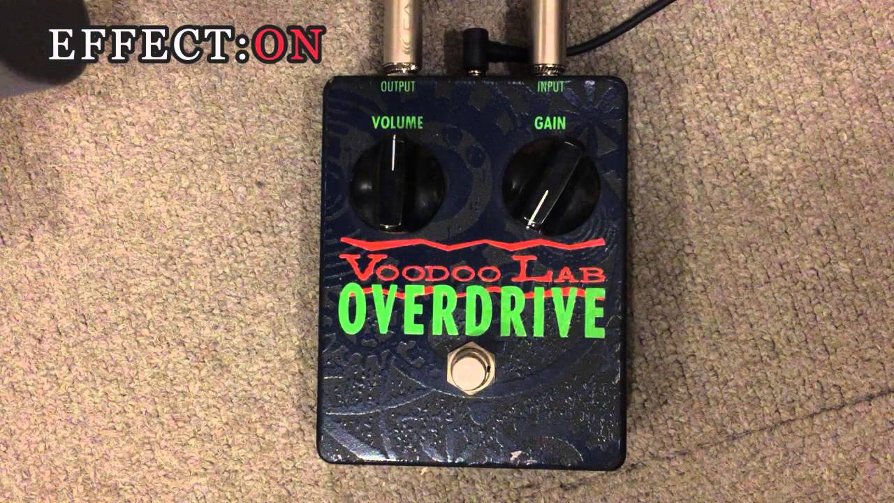 Voodoo lab OverDrive & Marshall JCM2000 - YouTube