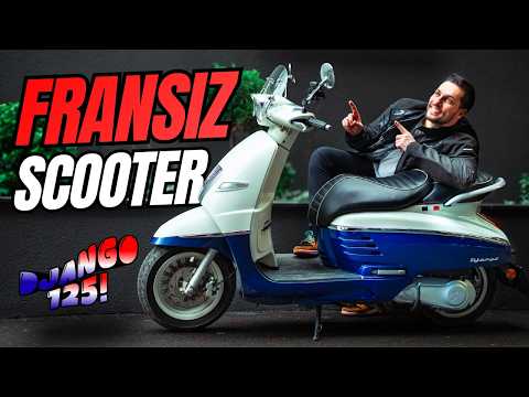 VESPA'nın Yarı Fiyatına 125cc Scooter: Peugeot DJANGO 125! | Aylık Akbil VS. SCOOTER