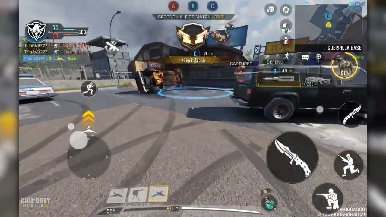 CODM Rush Map Gameplay | Making Snowmen with Legendary PP19 Bizon - Jingle 55 #codmobile #fyp ...