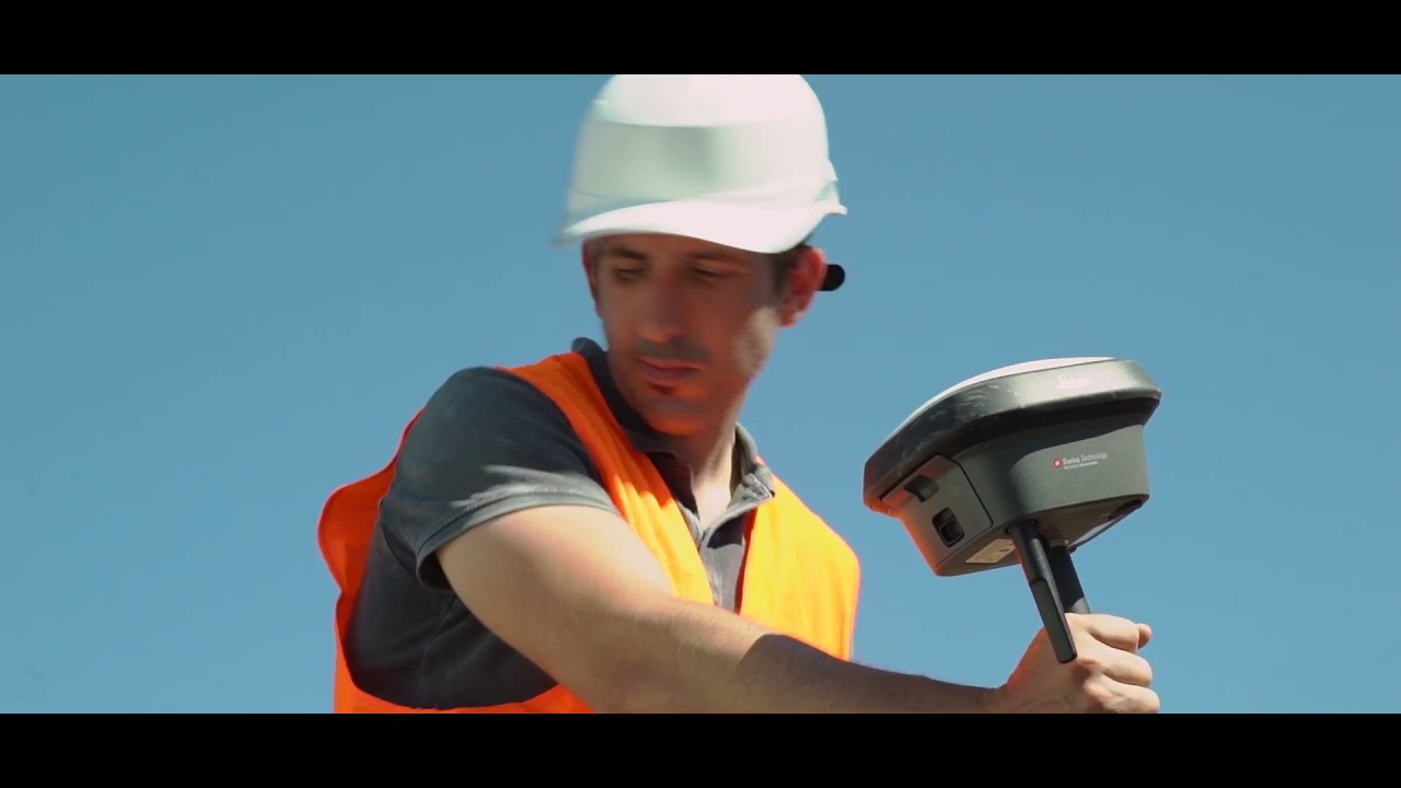 Leica GS18 T – World’s fastest GNSS RTK rover - YouTube