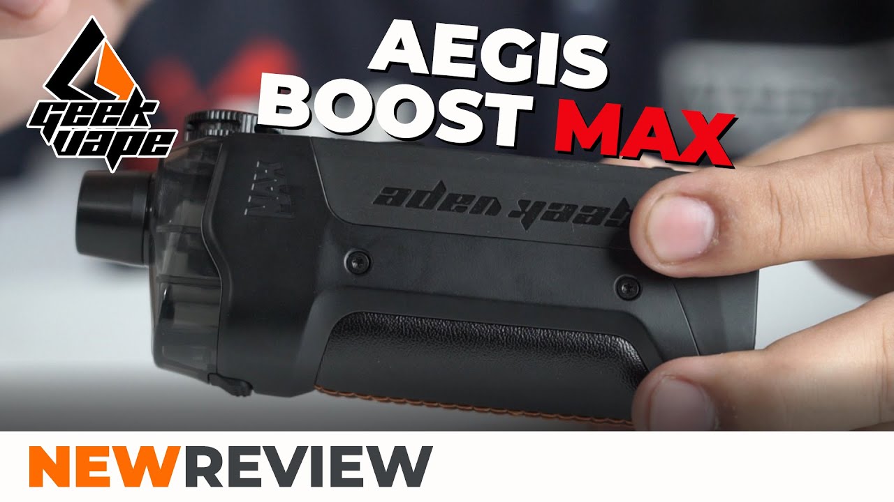 AEGIS BOOST MAX 100W BY GEEK VAPE | POD TAHAN AIR YANG GAK MAIN MAIN ...