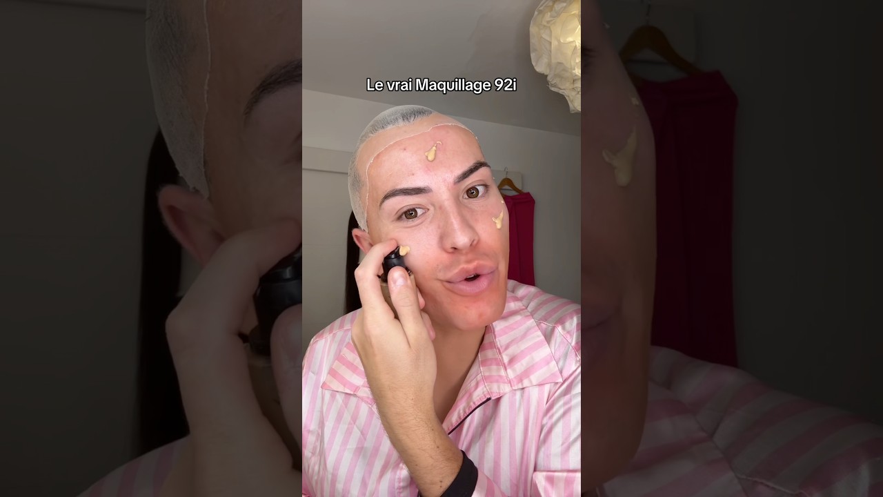 Partie 1 :Tuto maquillage 92i 😂 ️ - YouTube