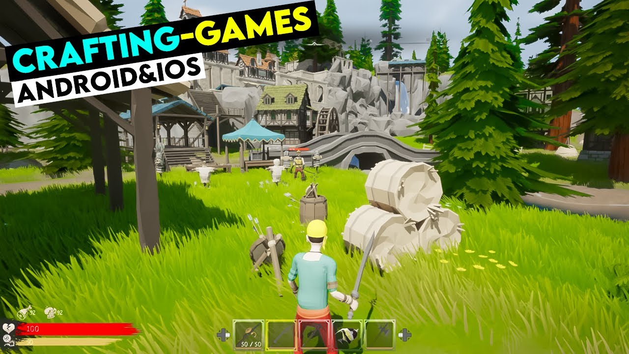 10 Best SURVIVAL Crafting Games You Can Play on Mobile 2024 - YouTube