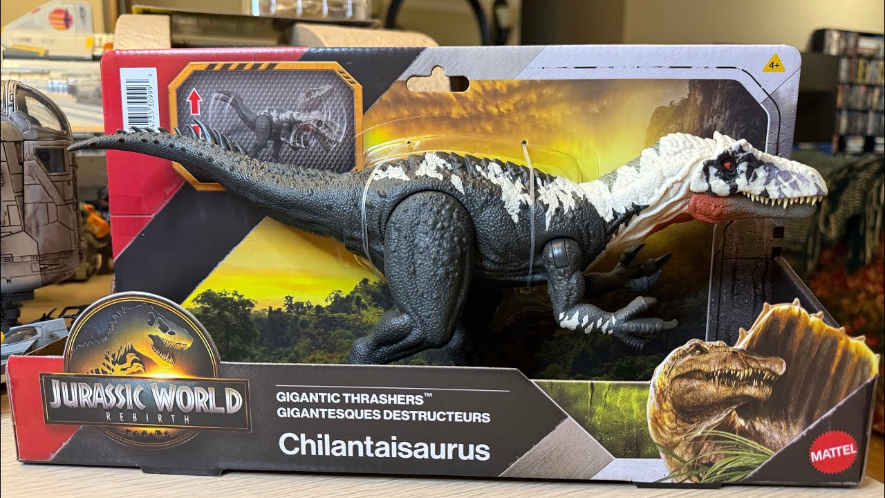 Jurassic World 🌍 Rebirth Gigantic Thrashers Chilantaisaurus! Brand New ...