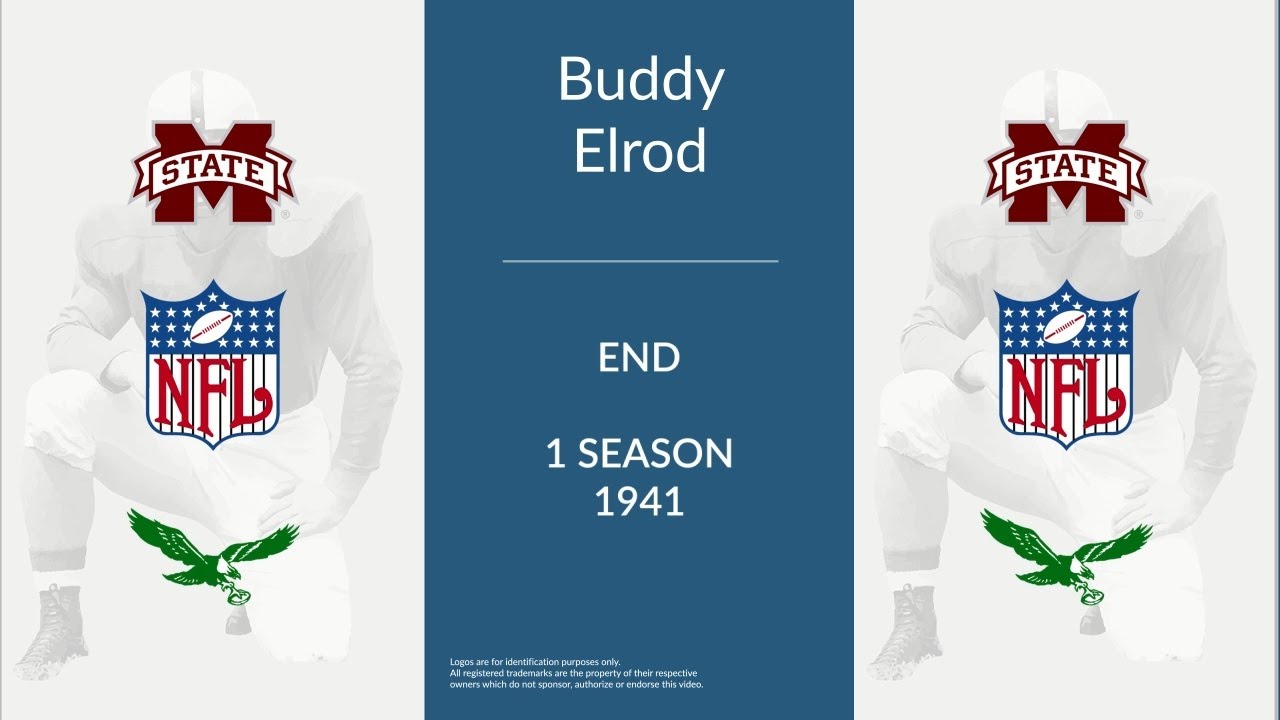 Buddy Elrod: Football End - YouTube
