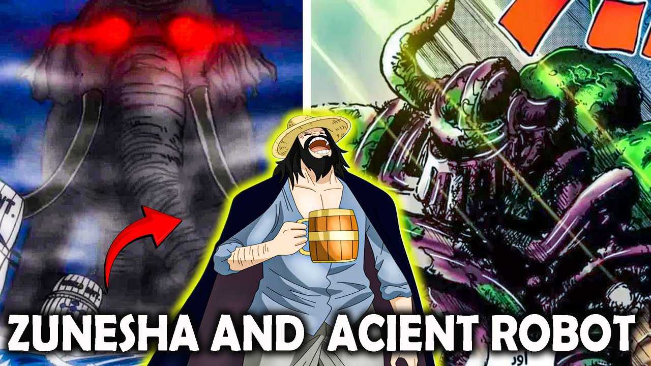ONE PIECE CHAPTER 1111 ABOUT ANCIENT ROBOTS - YouTube