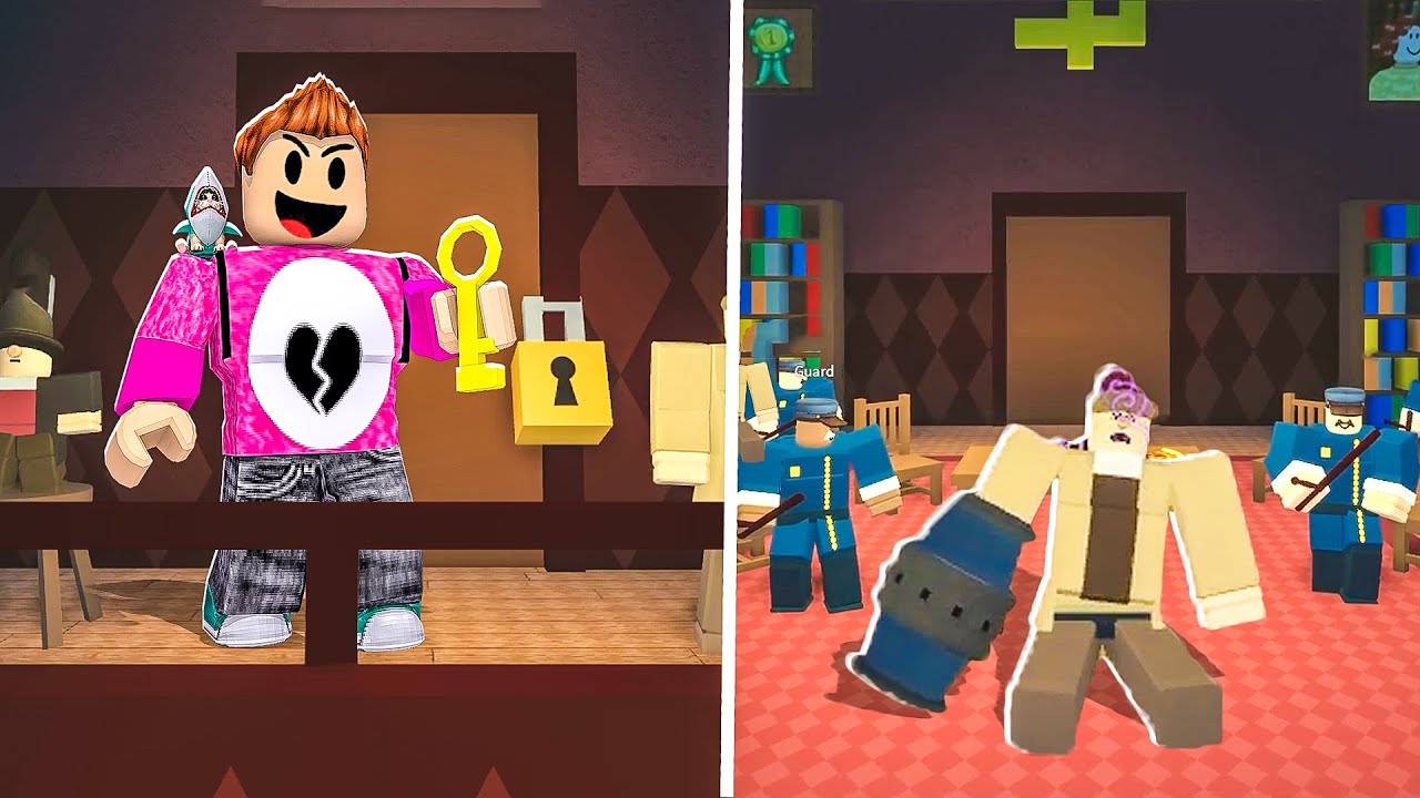 El FINAL SECRETO del ROBO al BANCO de ROBLOX | Break In Big Bank ...