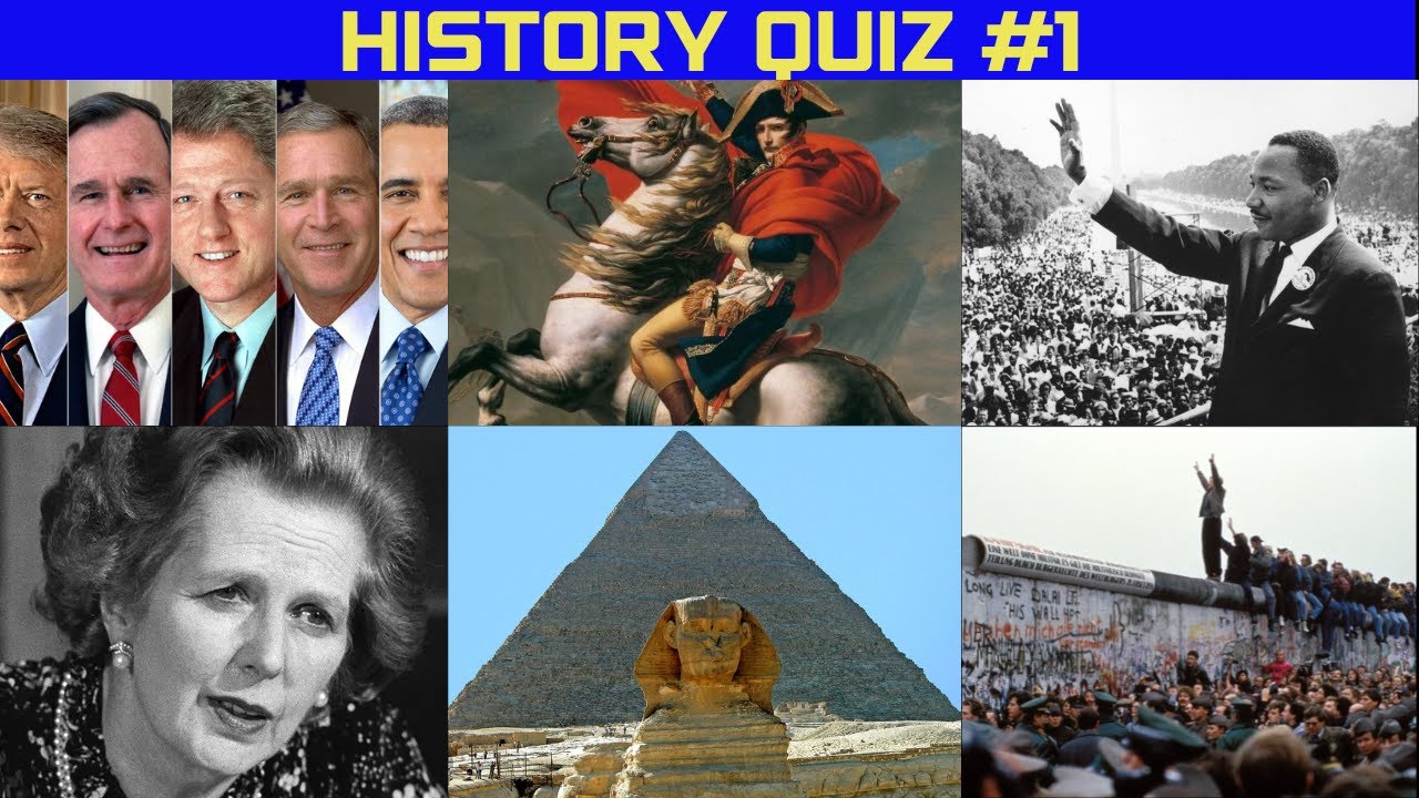 Guess History Trivia (#quizgame #1) - YouTube