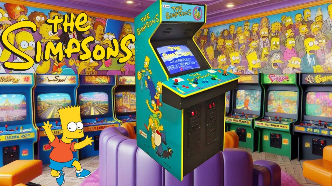 THE SIMPSONS | Saturday Night Arcade - YouTube