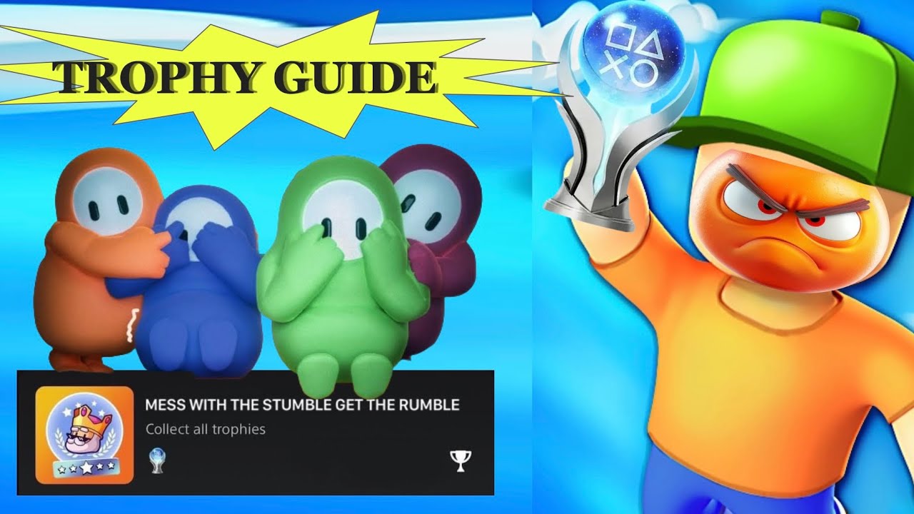 Stumble Guys Trophy Guide 🏆 - YouTube