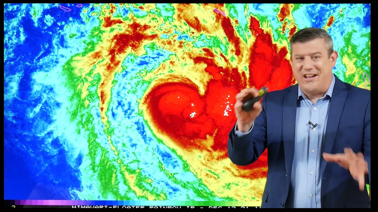 Special update on Cyclone Ruby: New Caledonia, Vanuatu, NZ - YouTube