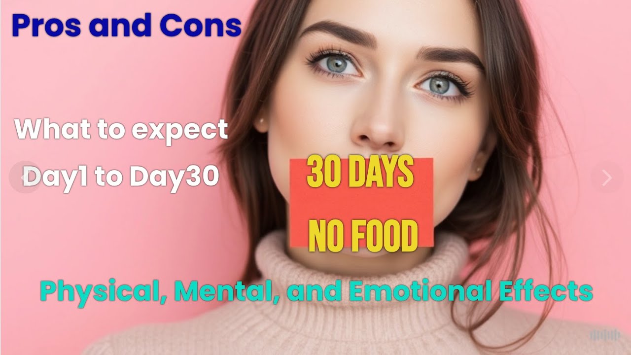 30 Days, No Food: A Day-by-Day Breakdown of Your Body's Journey - YouTube