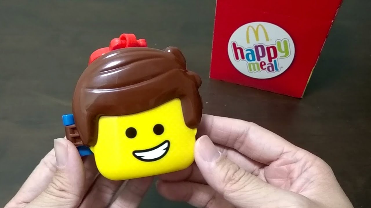 McDonald's Happy Meal Toy: The LEGO Movie 2 - Emmet (2019) - YouTube