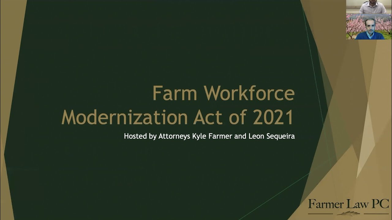 The 5 Consequences of the Farm Workers Modernization Act - YouTube