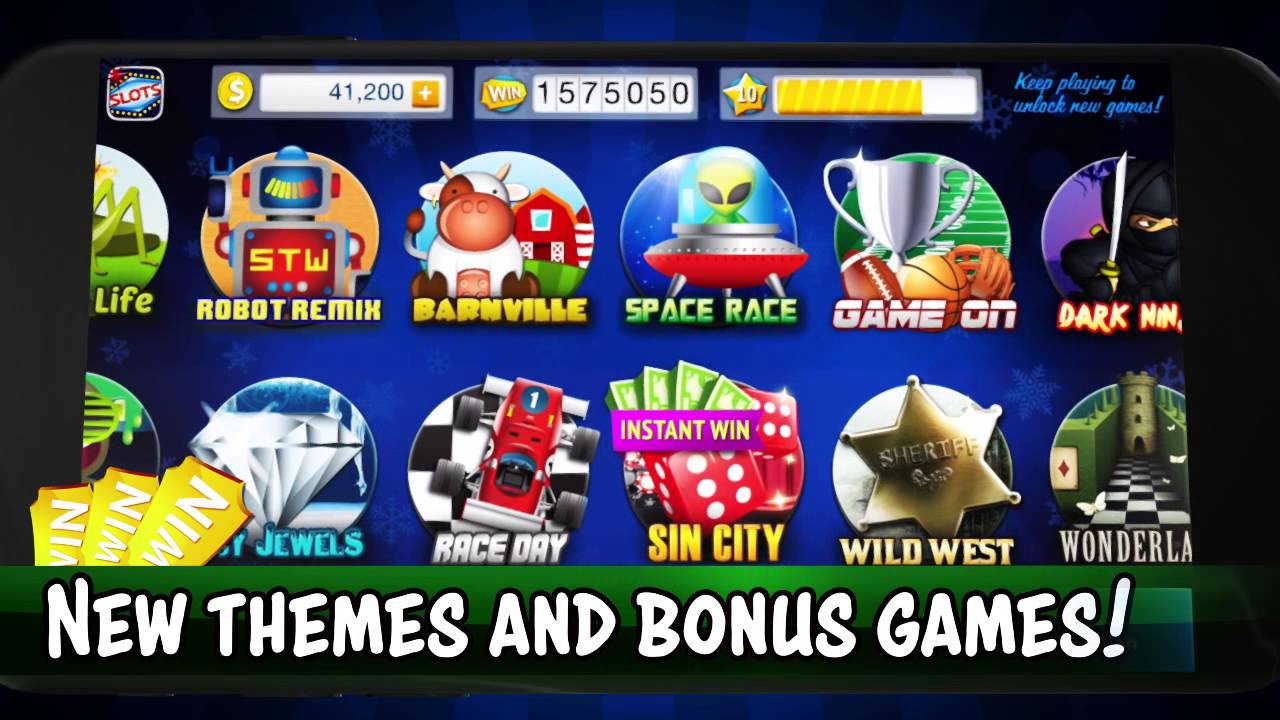Slots SpinToWin by Spin to Win Inc (Produced by Baum Mobile) - YouTube