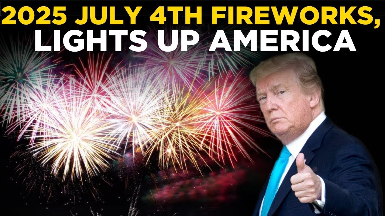 US NEWS LIVE | July 4th 2025 Fireworks Dazzle the Sky in Coast-to-Coast ...