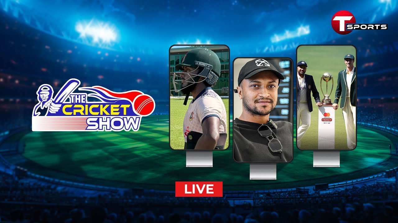 Live | The Cricket Show | Talk Show | Cricket | Cricket Analyst | T ...