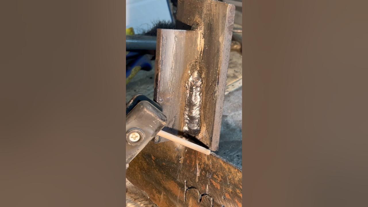 how a beginner welds a vertical 3F position,#2024 #tool #stickweld #diy ...