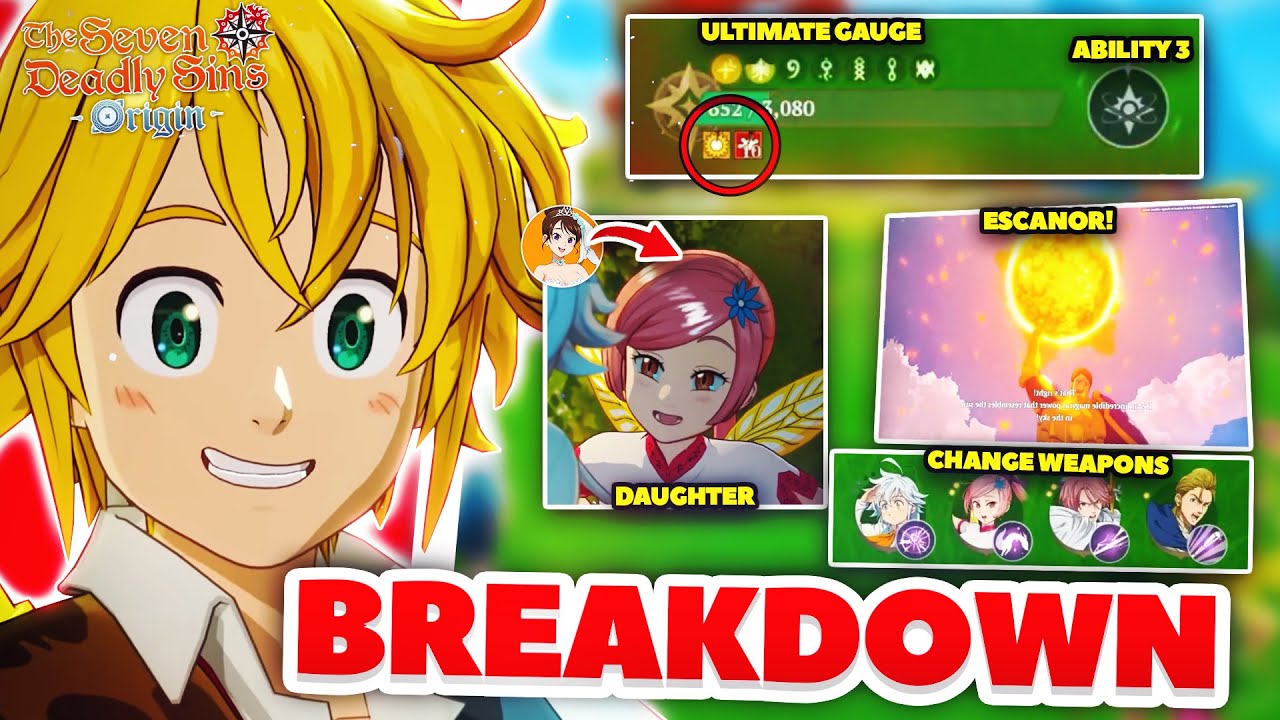 EVERYTHING EXPLAINED! 7DS: ORIGIN FULL TRAILER & TUTORIAL BREAK DOWN ...