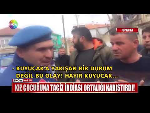 Kız çocuğuna taciz iddiası ortalığı karıştırdı!