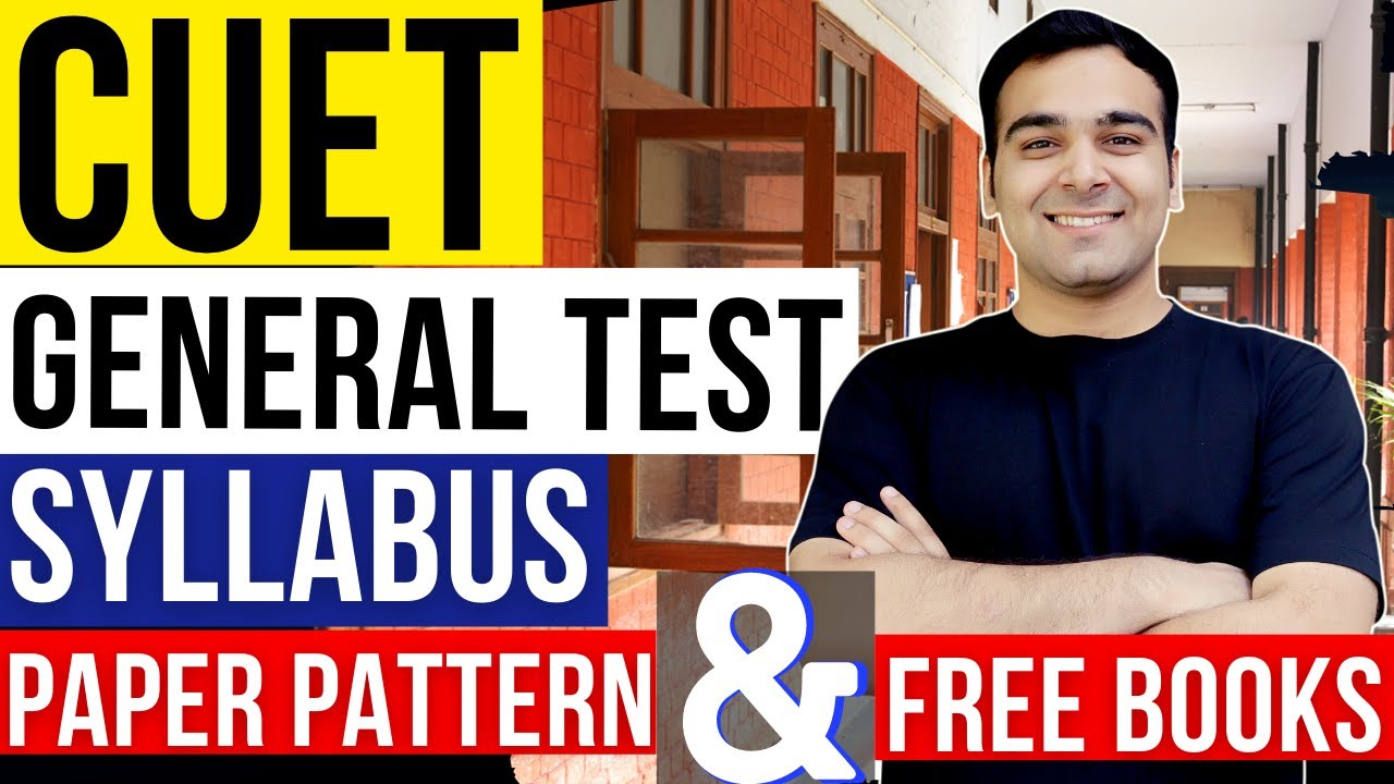 CUET General Test Syllabus🔥| Paper Pattern & Best (Free) Books ...