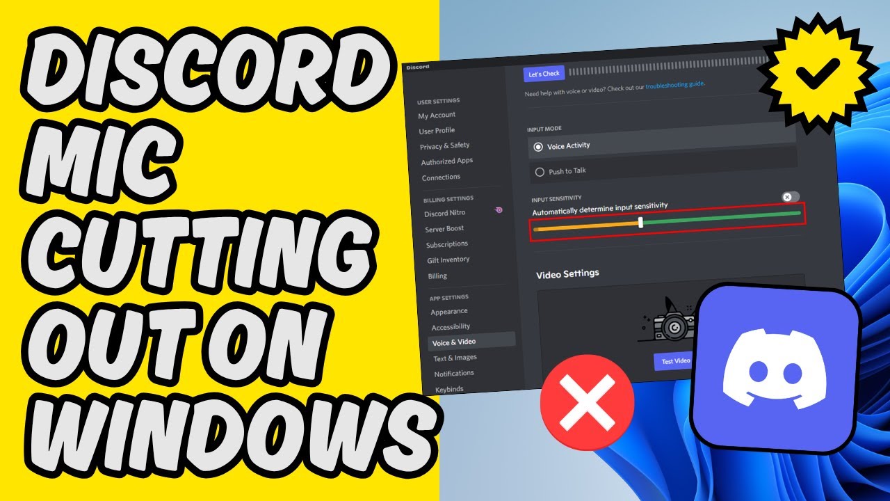 [Easy Fix] Discord Mic Cutting Out on Windows - YouTube