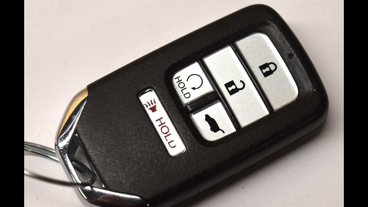 2019-2024 Honda Passport Key Fob Battery Replacement - EASY DIY - YouTube