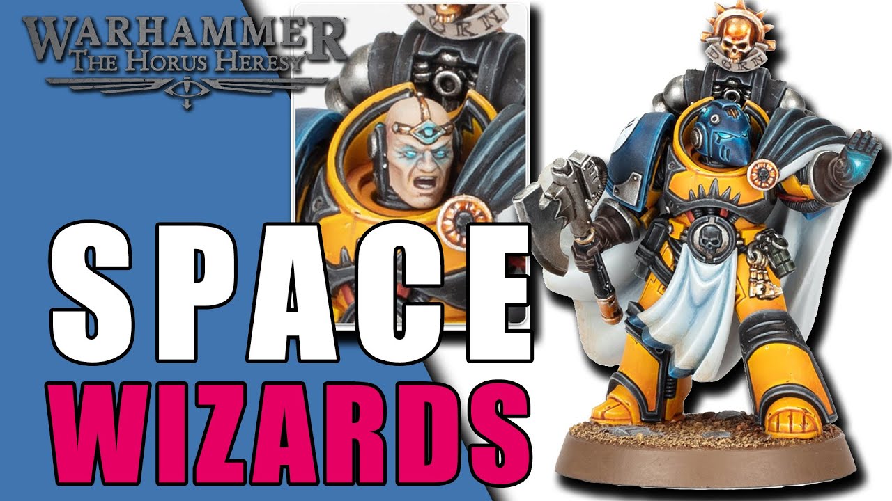 Librarian Consul emerges from the warp on Horus Heresy Thursday - YouTube