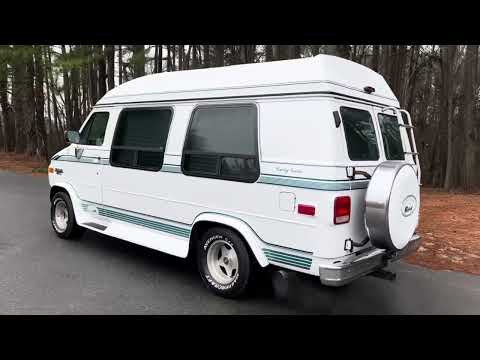 1994 Chevrolet G20 Conversion Van demo - YouTube