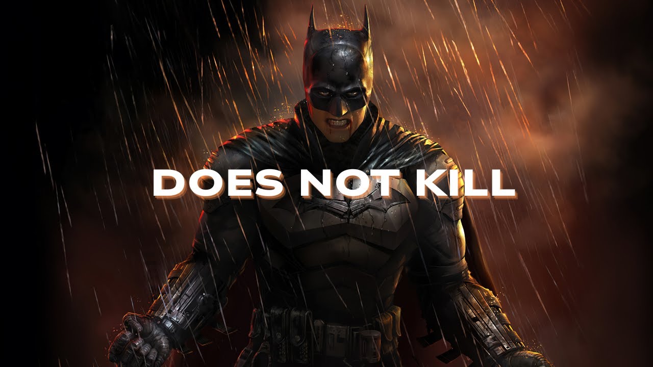 Batman Does NOT Kill. - YouTube