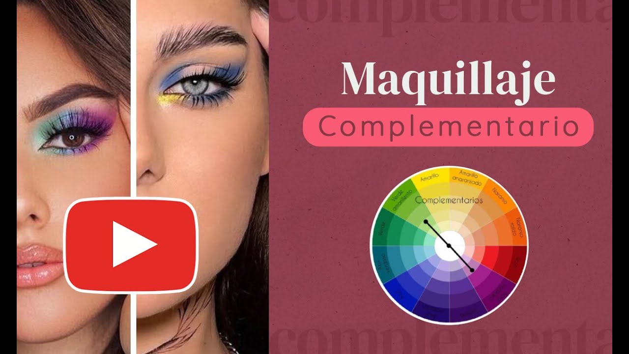 Como realizar un Maquillaje Complementario/Smokey Eye con Color!! - YouTube