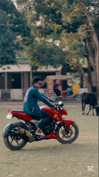 Rtr 4v red colour what’s app status।। #rider #love #biker #4v# ...