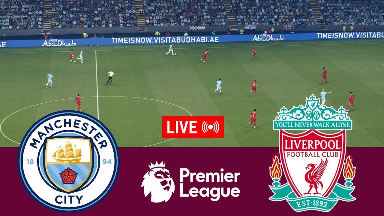 [LIVE] Manchester City vs Liverpool Premier League 24/25 Full Match - Video Game Simulation ...
